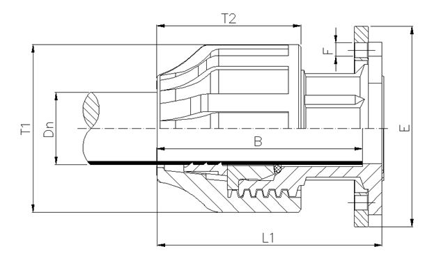Premium Plast MDPE Compression Flanges for MDPE pipe