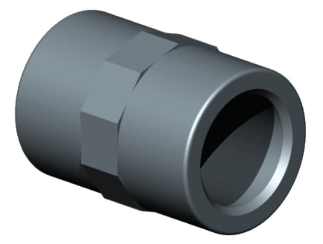 PVC Socket Metric Solvent Cement/Female BSP | Geoquip | WRAS Approved