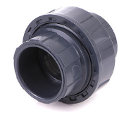 3 Piece Union for PVC Metric Pipe | Geoquip | WRAS Approved