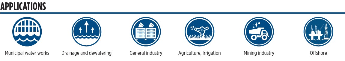 VSC134 8" Submersible Pump Etech Franklin Electric - Geoquip Solutions