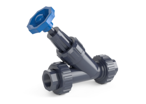 PVC Angle Seated Valve BSP Threaded by Hydrodif Products Limited