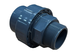 PVC Solvent/Male BSP 3 Piece Union - Hydrodif