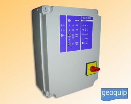 GEO ONE Control Panel for 1 Motor Pump