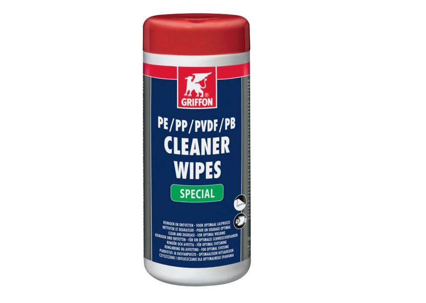 Supplied by Geoquip Water Solutions: Griffon PE Cleaner Wipes Special