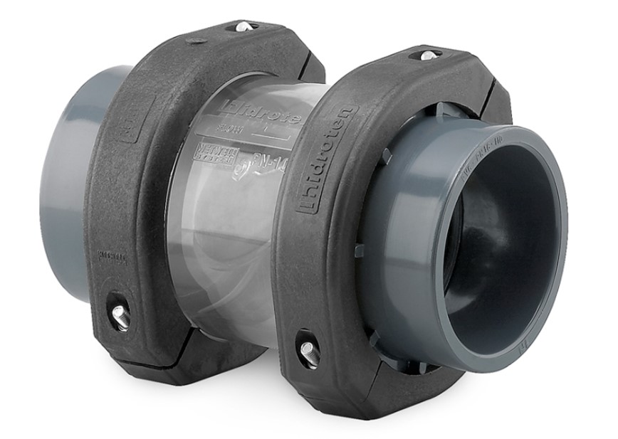 Hydrodif Netvitc Solvent Socket outlet Sight body 305 - Geoquip