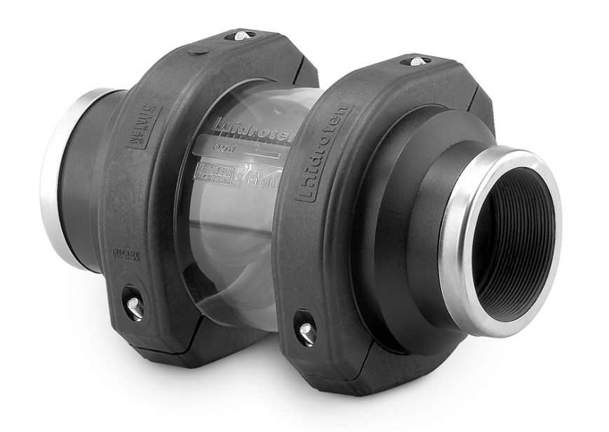 Hydrodif Netvitc Female threaded outlet Sight glass body 302 - Geoquip