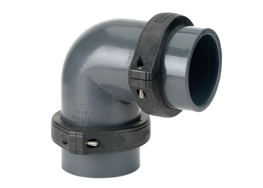 Hydrodif Netvitc SNS 90° Elbow - Geoquip Water Solutions