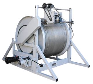 Laval Underground Surveys Model 50 Cam Power Winch - Geoquip