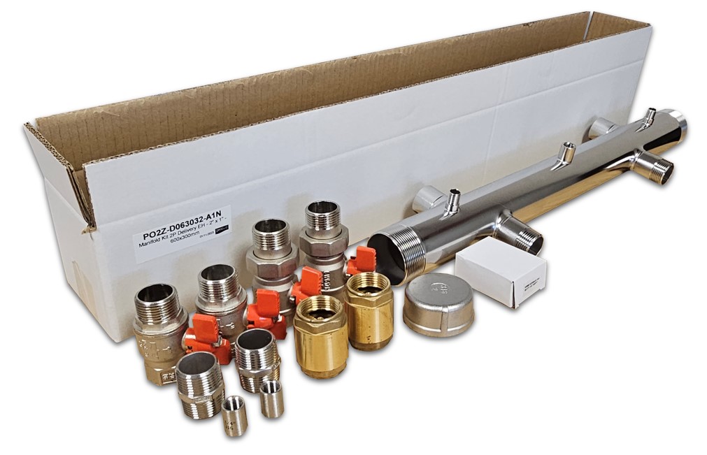 Twin Pump Booster Manifold Kits - Geoquip
