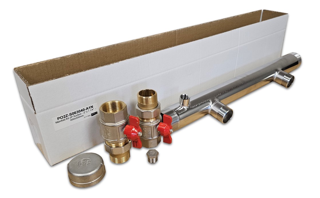 Twin Pump Booster Manifold Kits - Geoquip