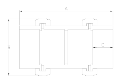 Hydrodif Netvitc System PVC Coupling W/F 10N - Geoquip Water Solutions